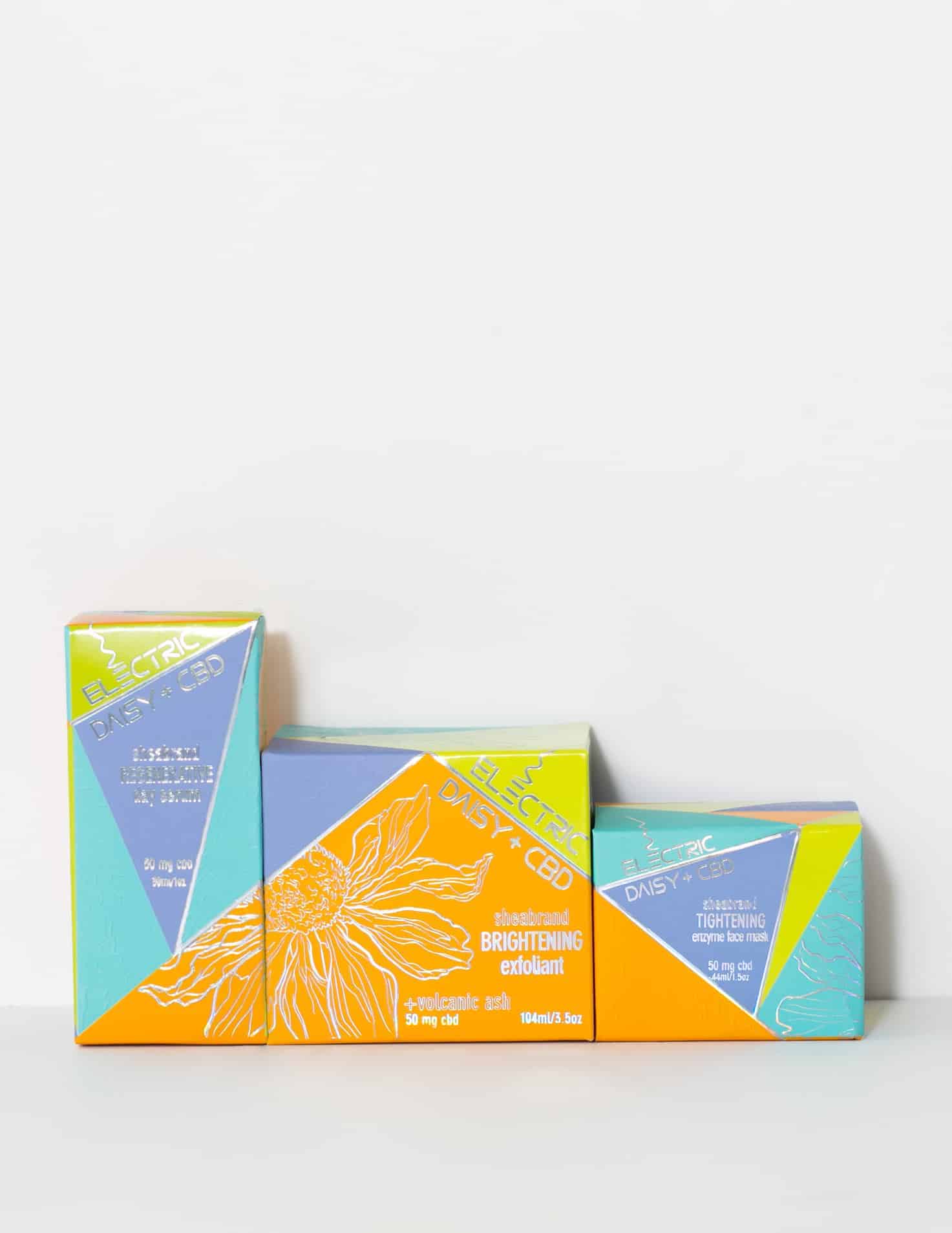 Somebody Electric Daisy Trio: Face Mask, Radiance Serum & Exfoliant